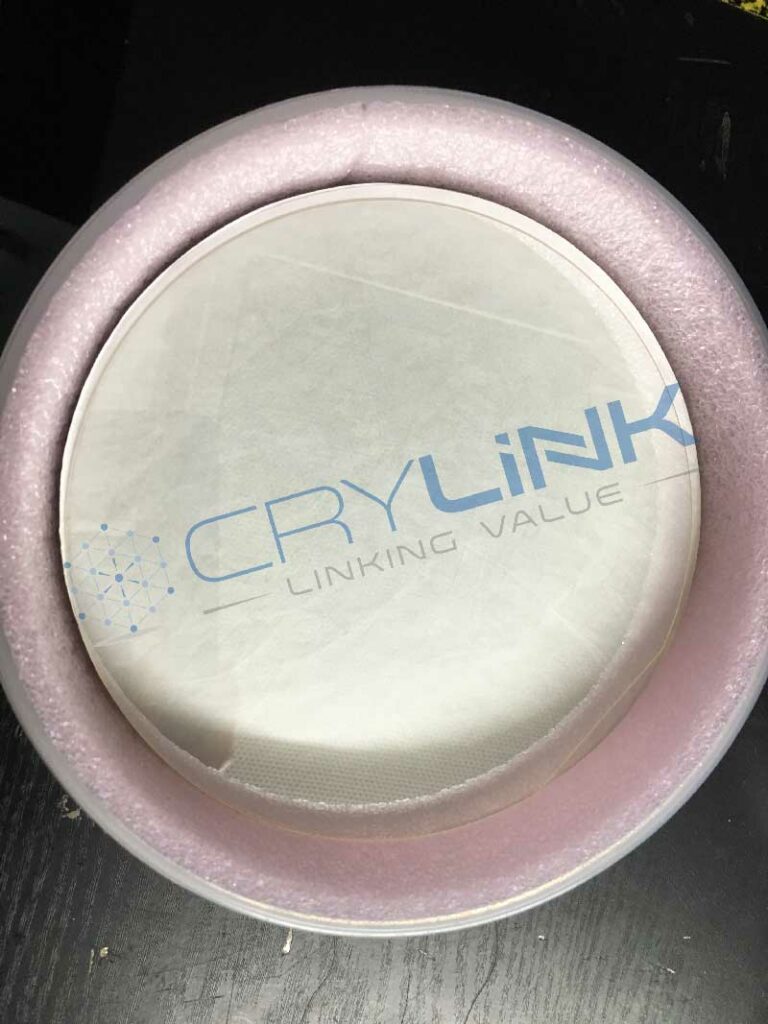 LiNbO3 Crystal Case (5) - φ6"*0.5mm - Crylink