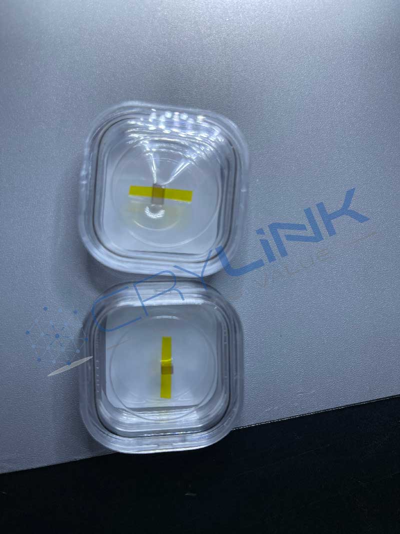 Yb:CALGO Crystal Case (1) – 3*3*5mm/3*3*2mm - Crylink
